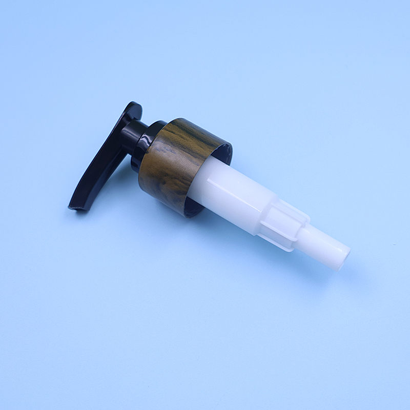 Wholesale 24/410 Wood-grain imitation lotion pump for fragrant body ...